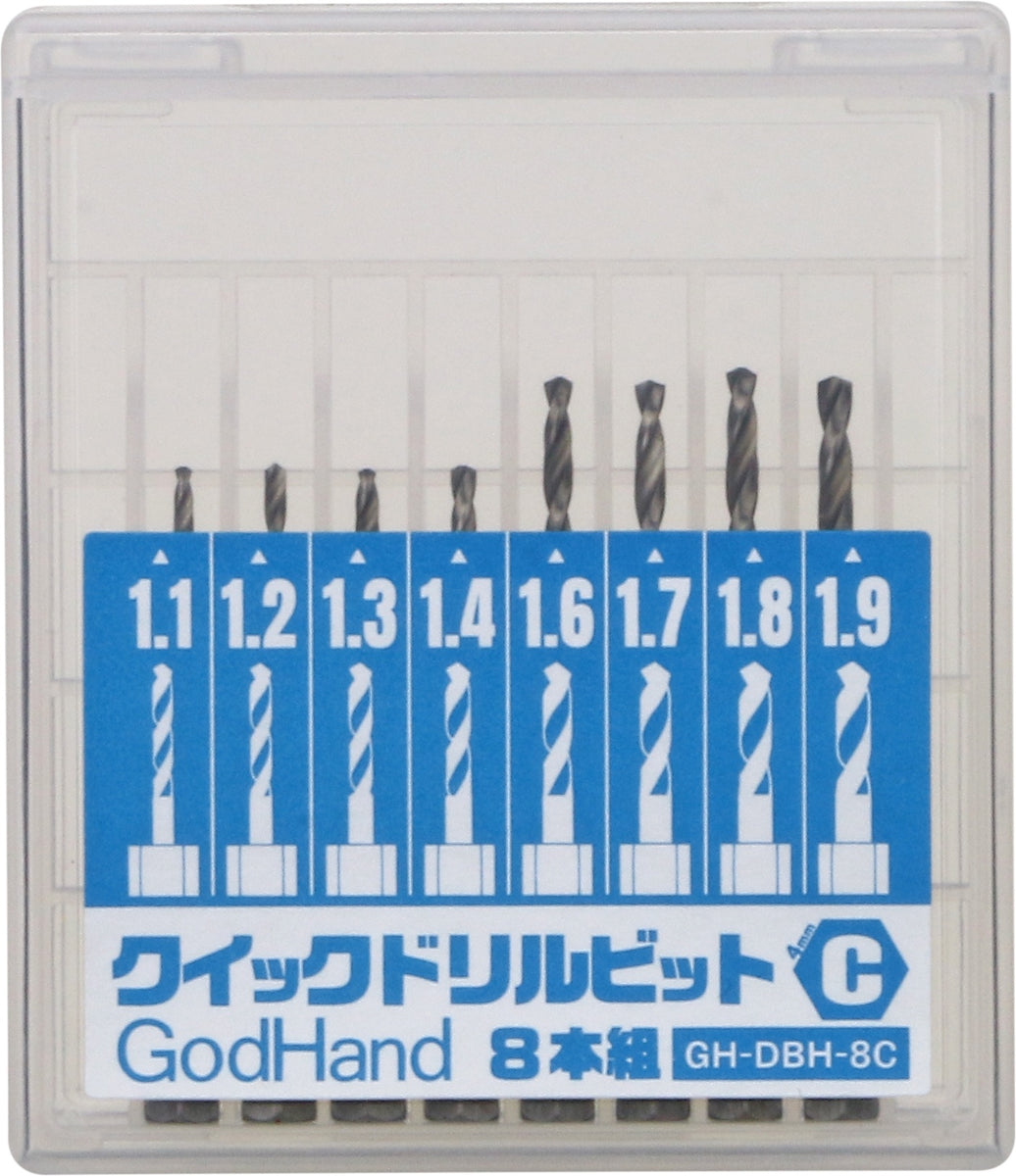 Quick Drill Bit 8-Piece Set C @ Impulse Hobbies